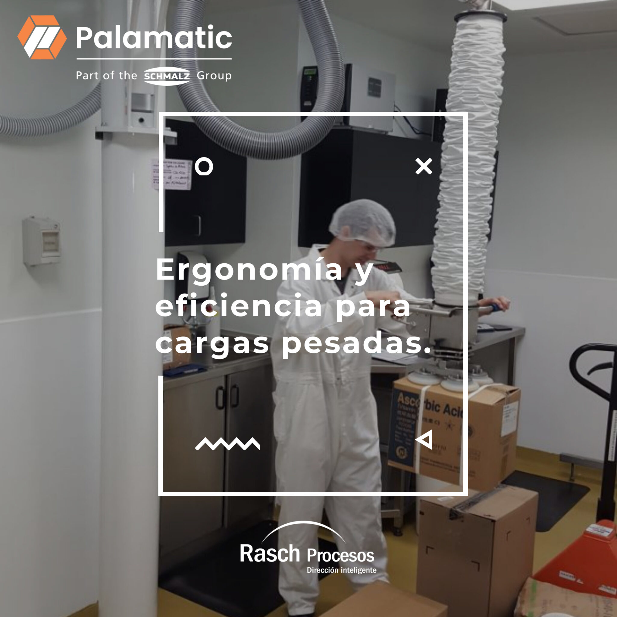 La Importancia de los Elevadores al Vacío GMP en la Industria Farmacéutica - Rasch Procesos
