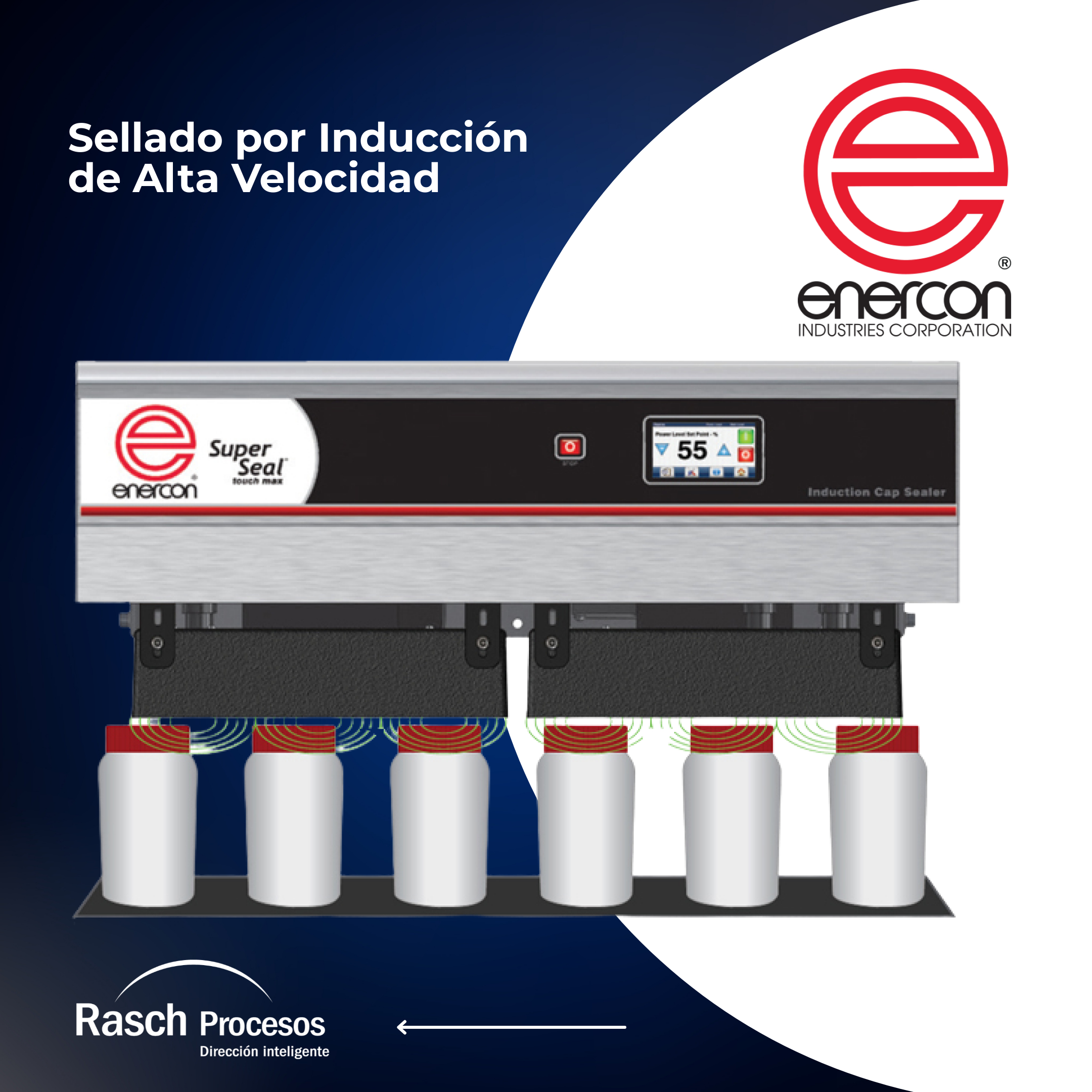 Super Seal Max de Enercon: Sellado por Inducción de Alta Velocidad ...