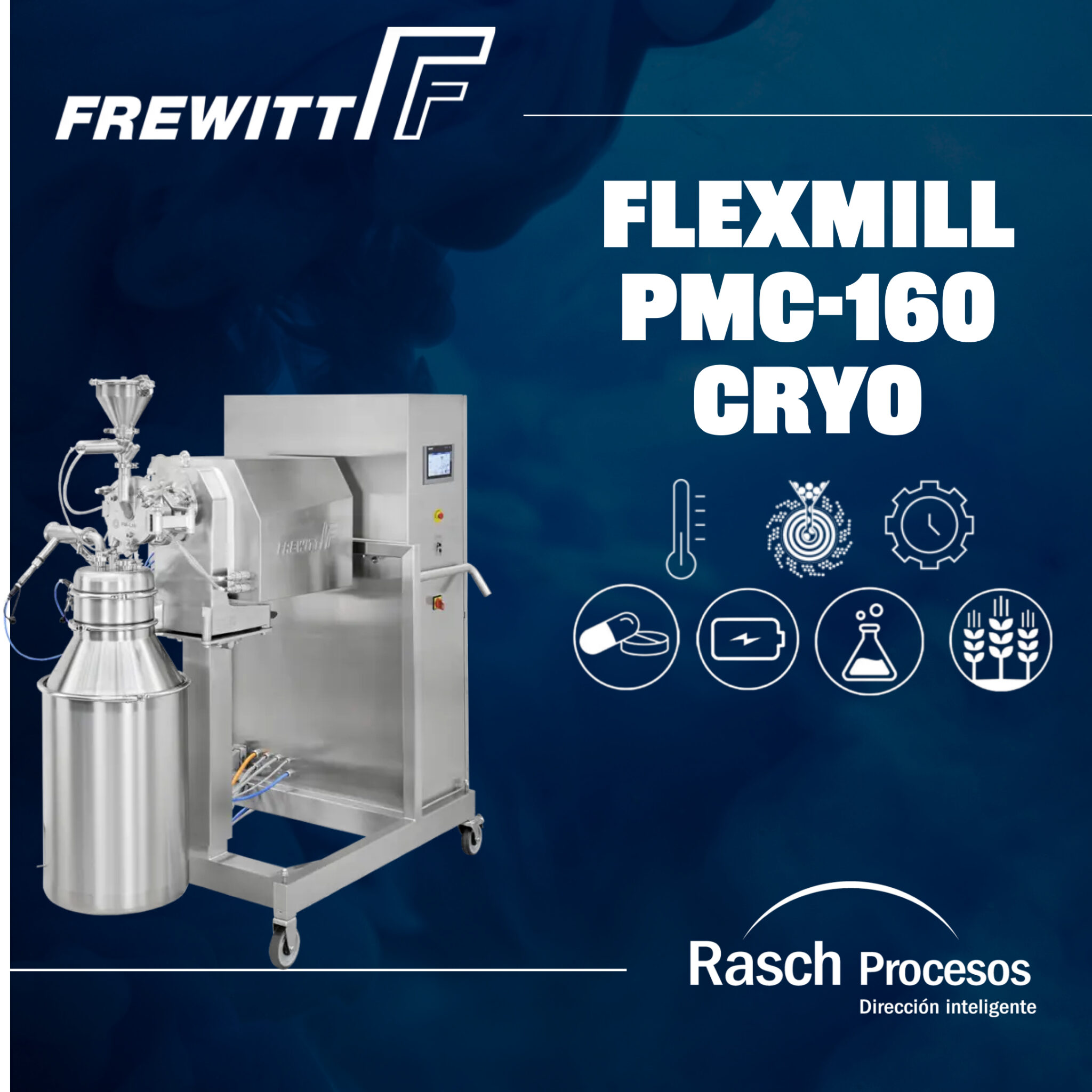FlexMill PMC-160 Cryo: Innovación en Molienda Criogénica para Productos ...
