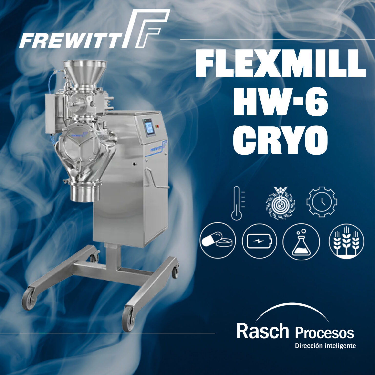 FlexMill HW-6 Cryo: Innovación en Molienda Criogénica para Productos ...